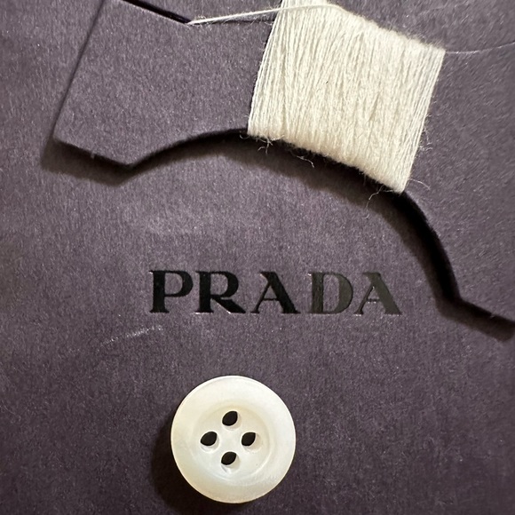 Prada | Accessories | Prada Replacement Button And Sewing Thread | Poshmark